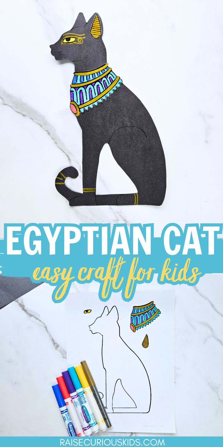 Ancient Egyptian Cat Craft for Kids - Raise Curious Kids