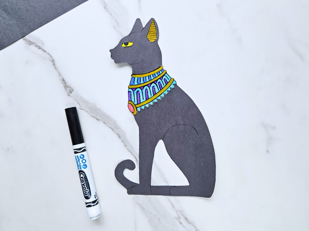 Ancient Egyptian Cat Craft for Kids - Raise Curious Kids