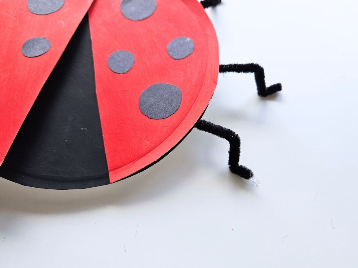 Ladybug Paper Plate Craft for Kids - Raise Curious Kids