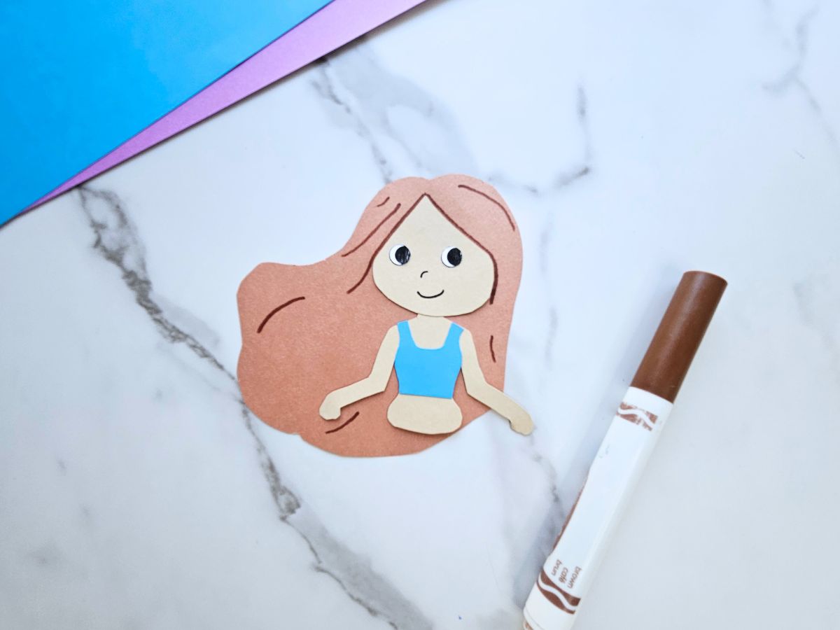 Easy Mermaid Craft for Kids - Raise Curious Kids