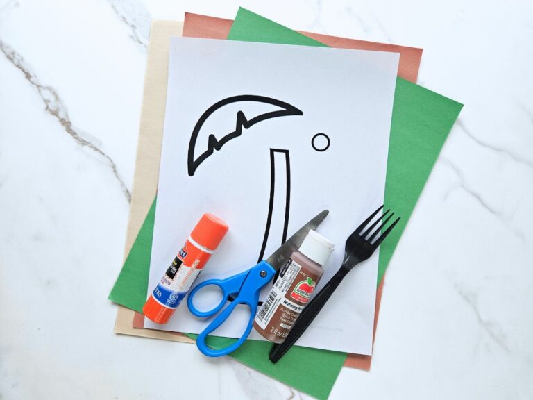 Easy Palm Tree Craft for Kids - Raise Curious Kids