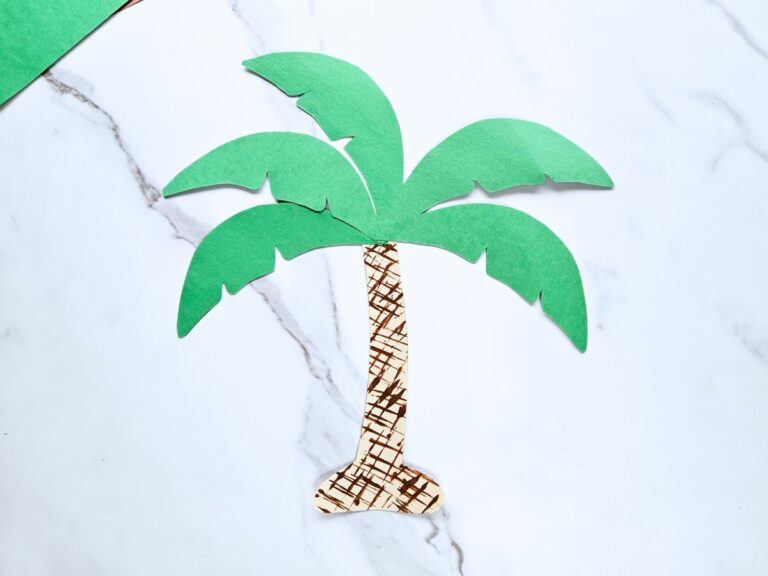 Easy Palm Tree Craft for Kids - Raise Curious Kids