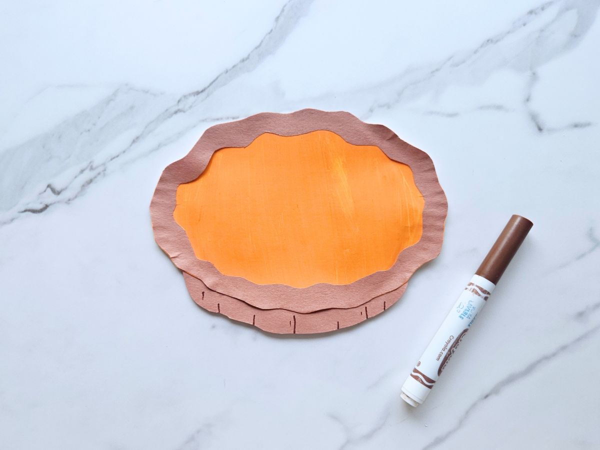 Pie Paper Plate Craft for Kids - Raise Curious Kids