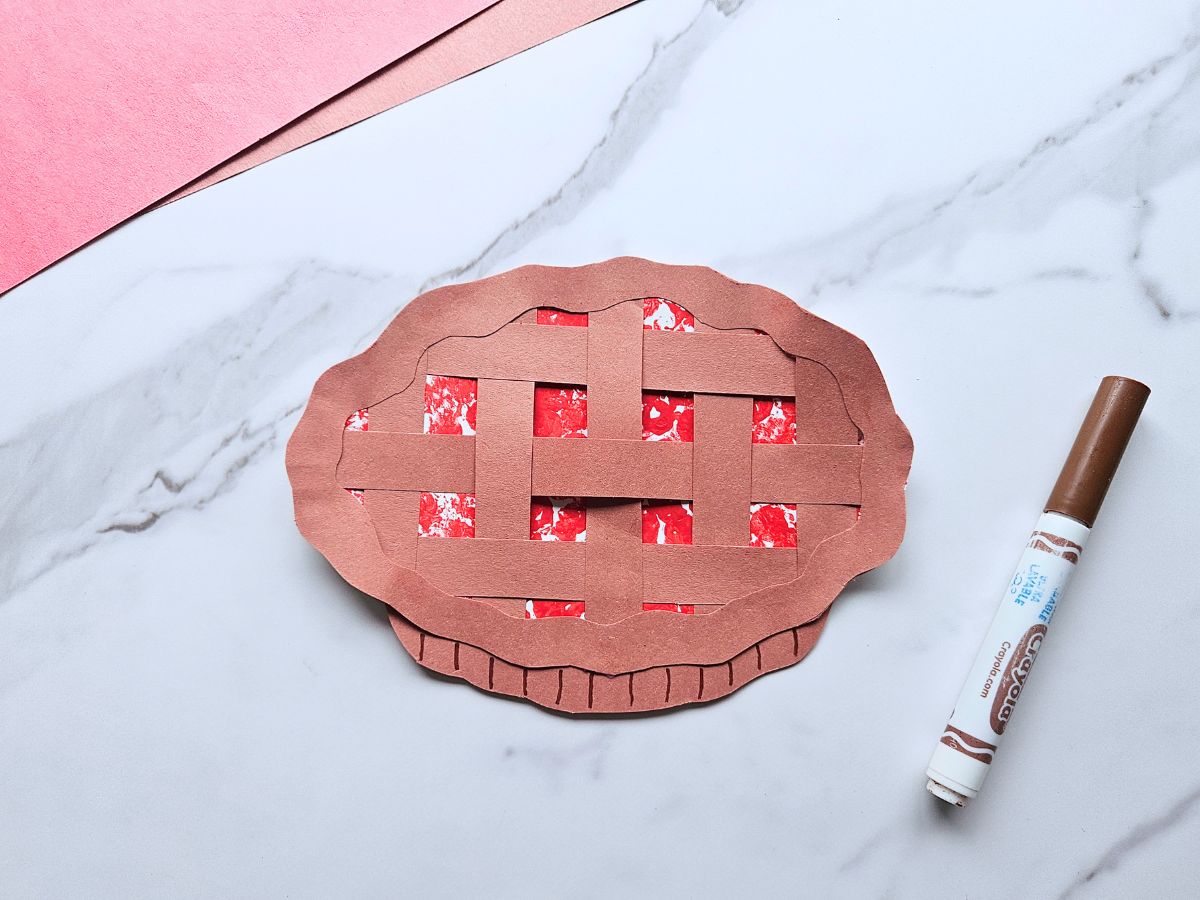 Pie Paper Plate Craft for Kids - Raise Curious Kids