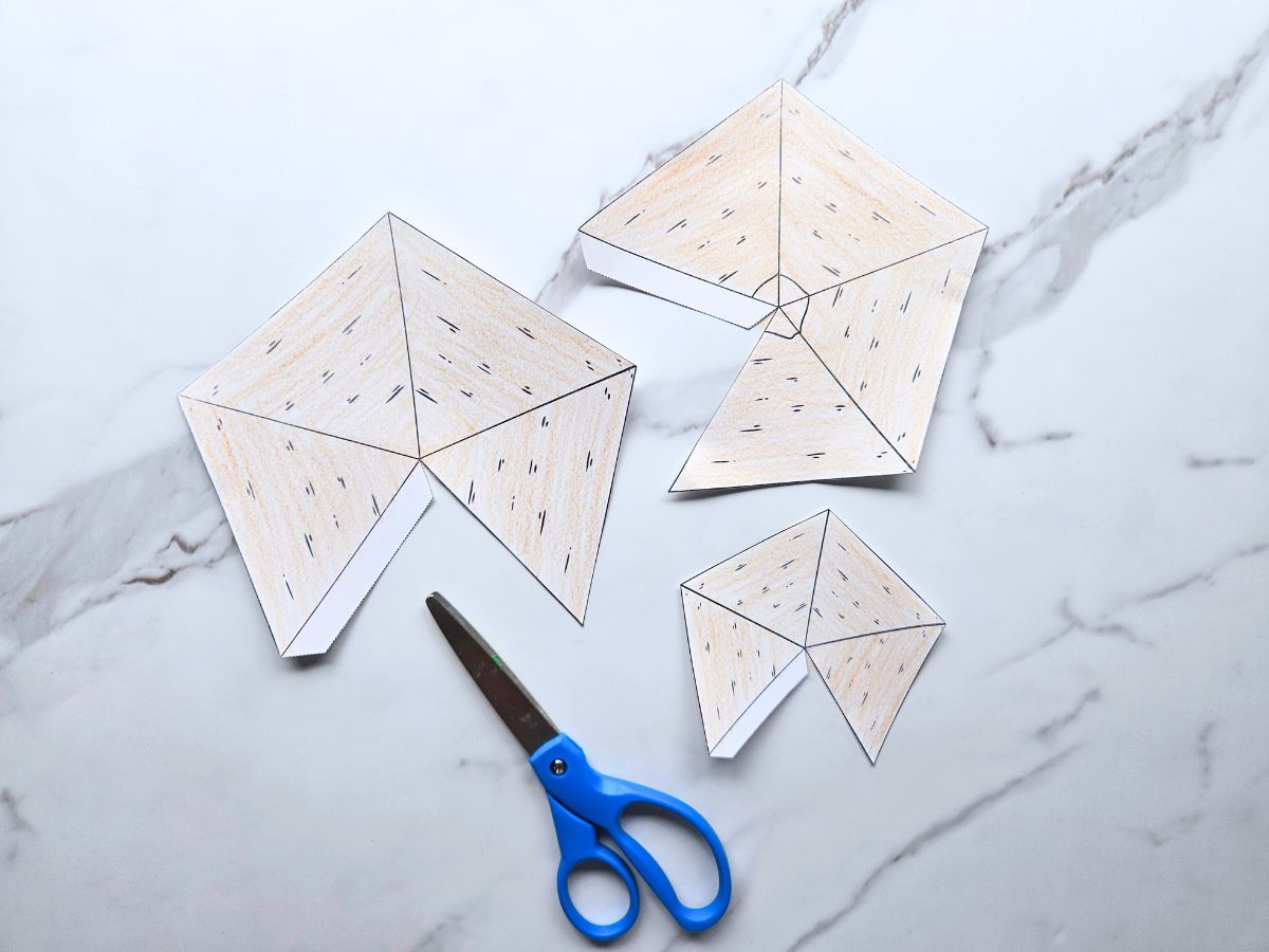 Pyramids of Giza 3D Craft - Raise Curious Kids