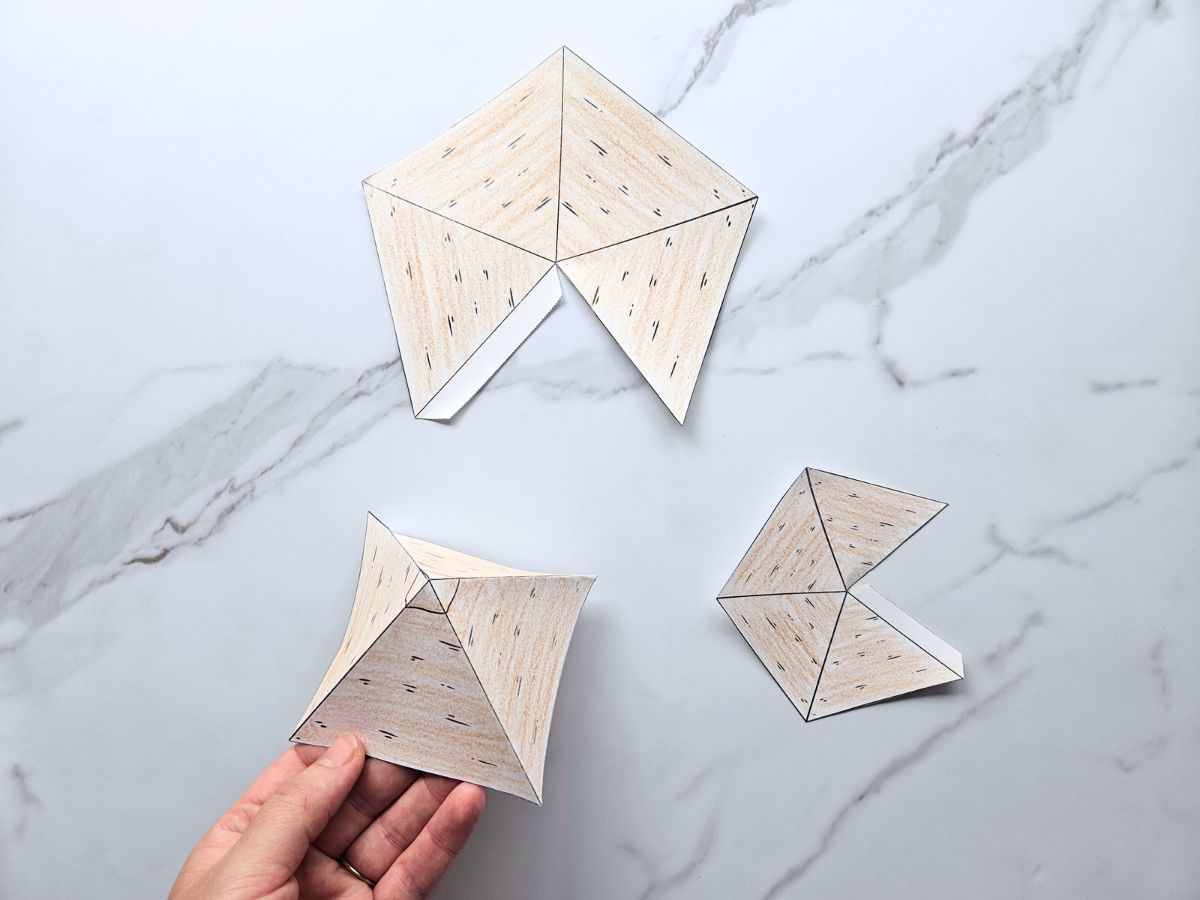 Pyramids of Giza 3D Craft - Raise Curious Kids