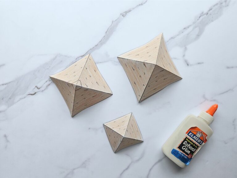 Pyramids of Giza 3D Craft - Raise Curious Kids