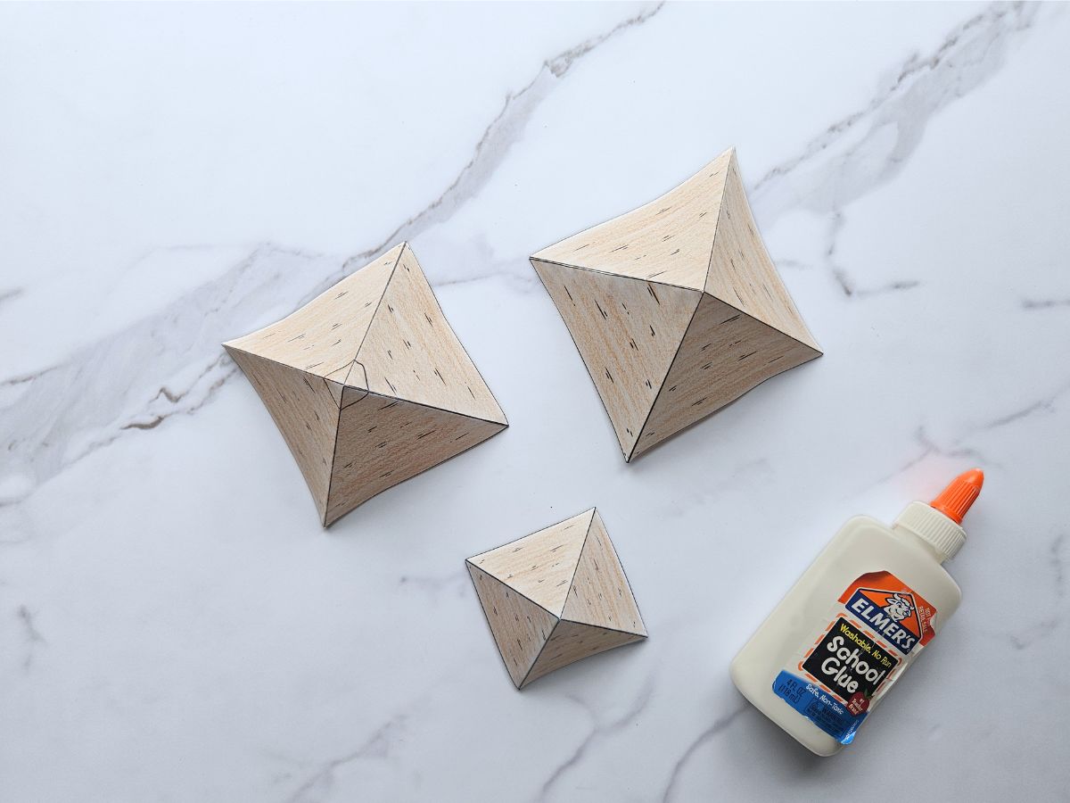 Pyramids of Giza 3D Craft - Raise Curious Kids