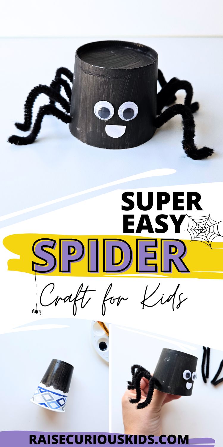 Easy Spider Craft for Kids - Raise Curious Kids