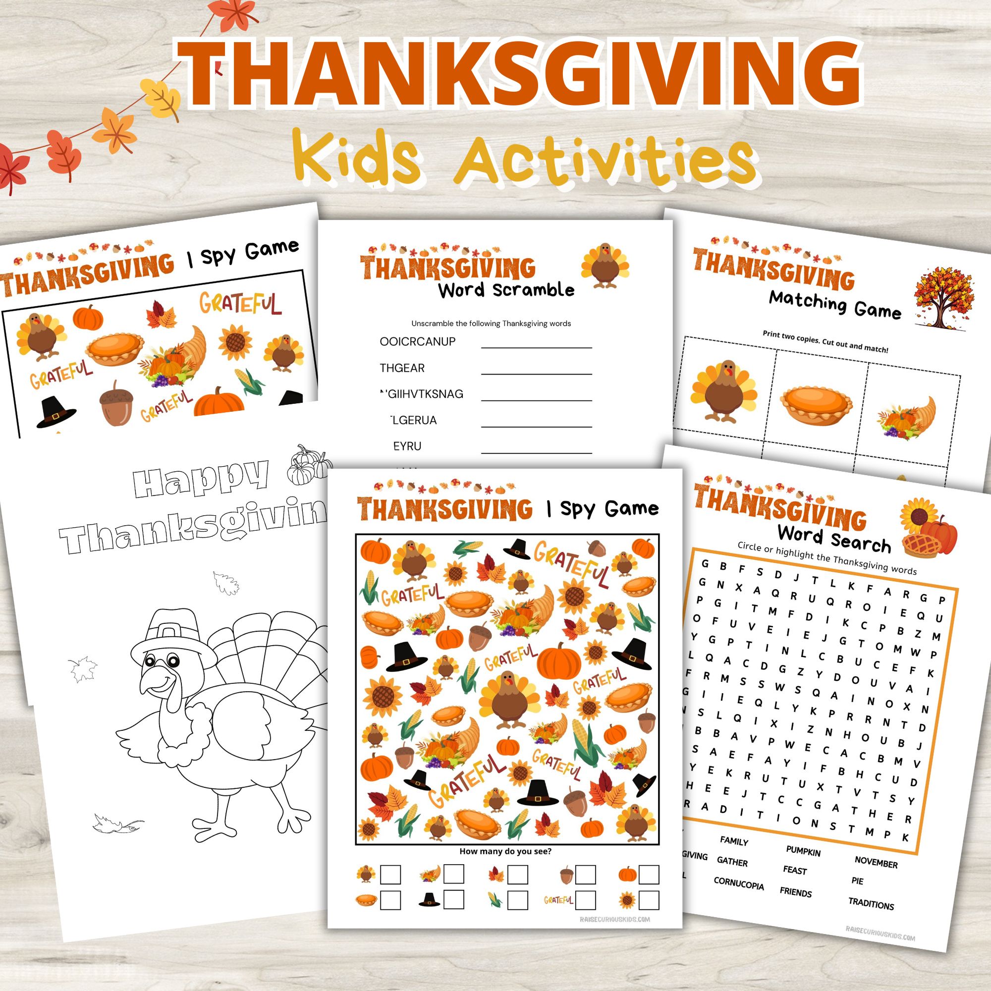 Fun and Easy Thanksgiving Crafts for Kids - Raise Curious Kids