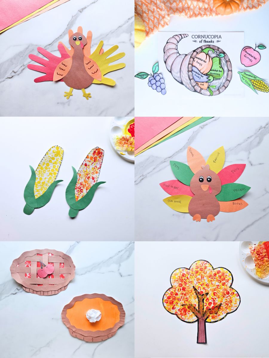Fun and Easy Thanksgiving Crafts for Kids - Raise Curious Kids