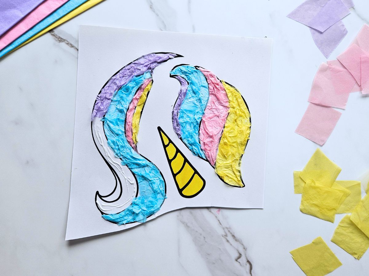 Unicorn Paper Plate Craft - Raise Curious Kids
