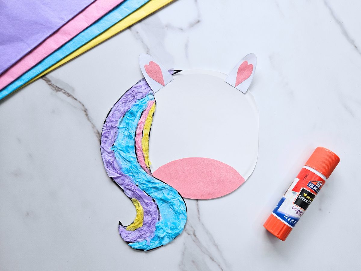 Unicorn Paper Plate Craft - Raise Curious Kids