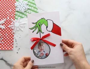 15 Easy DIY Christmas Cards for Kids to Make - Raise Curious Kids