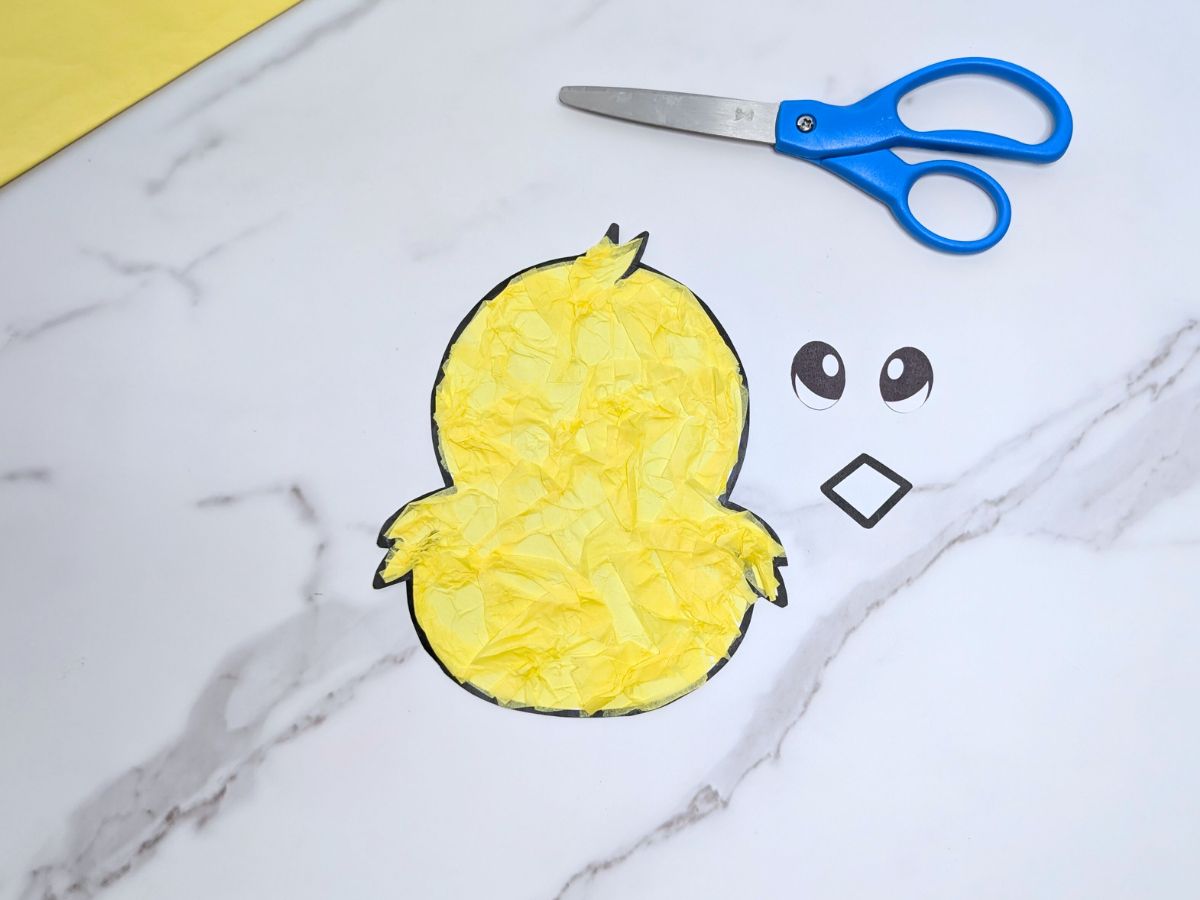 Easy Easter Chick Craft - Raise Curious Kids
