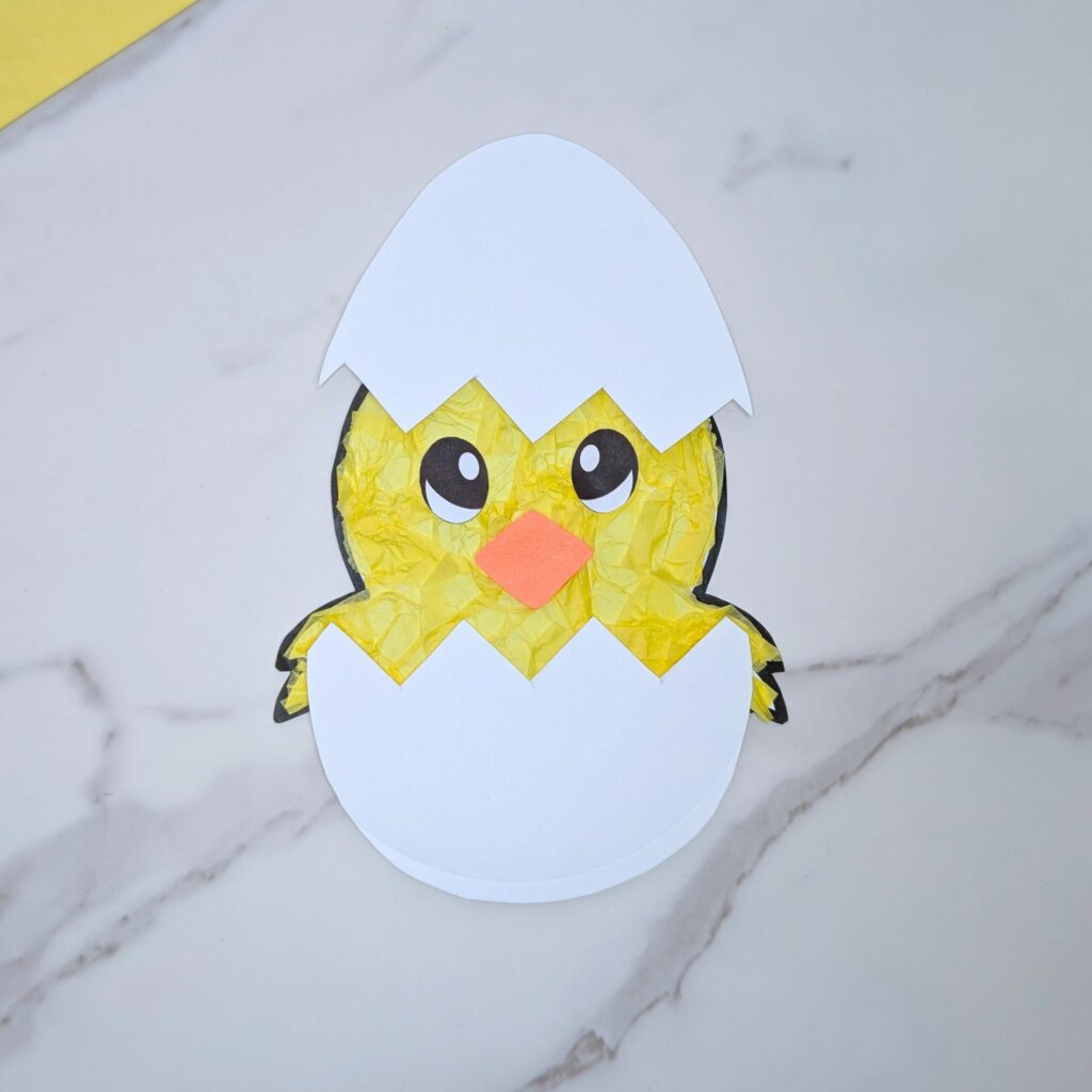Easy Easter Chick Craft - Raise Curious Kids