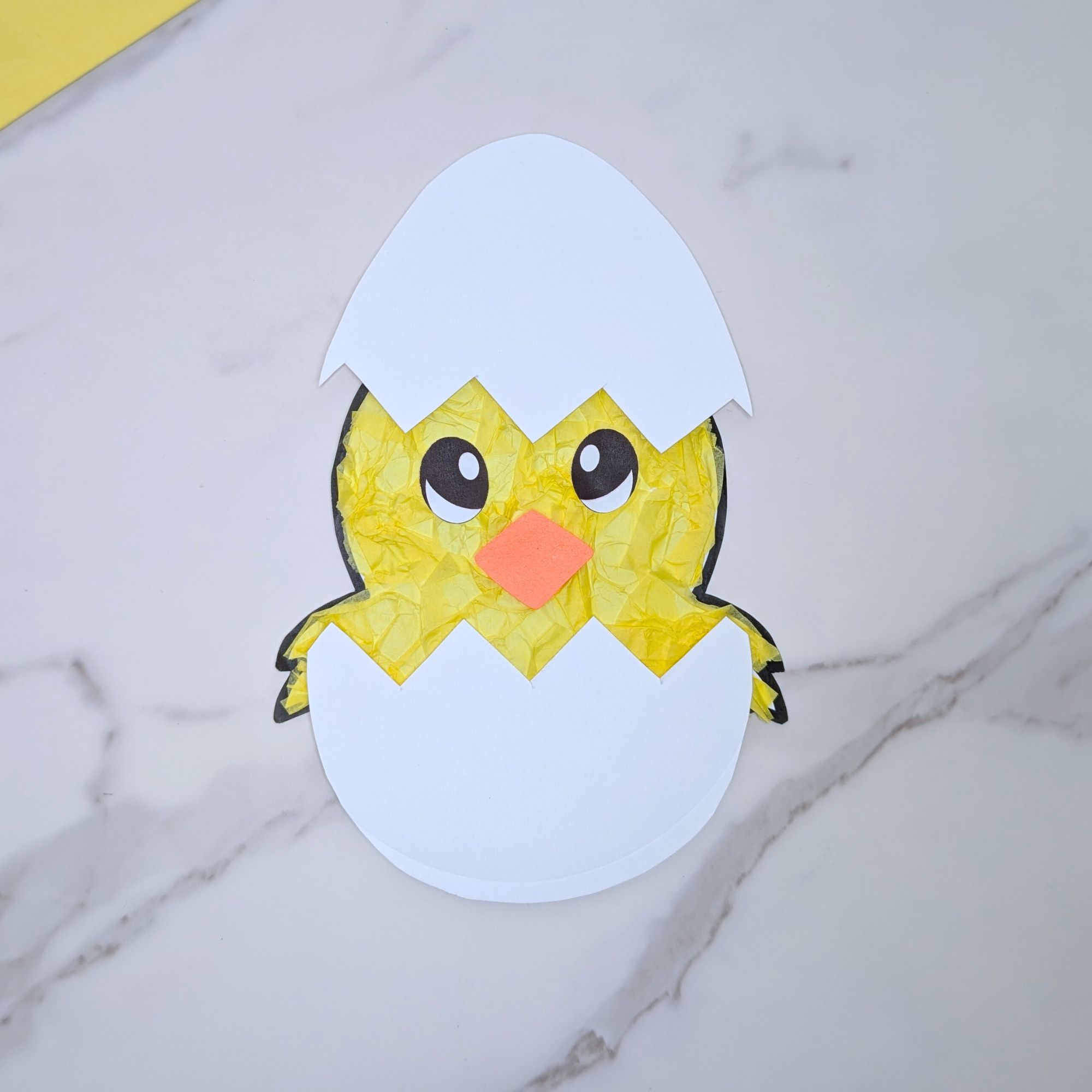 Easy Easter Chick Craft - Raise Curious Kids