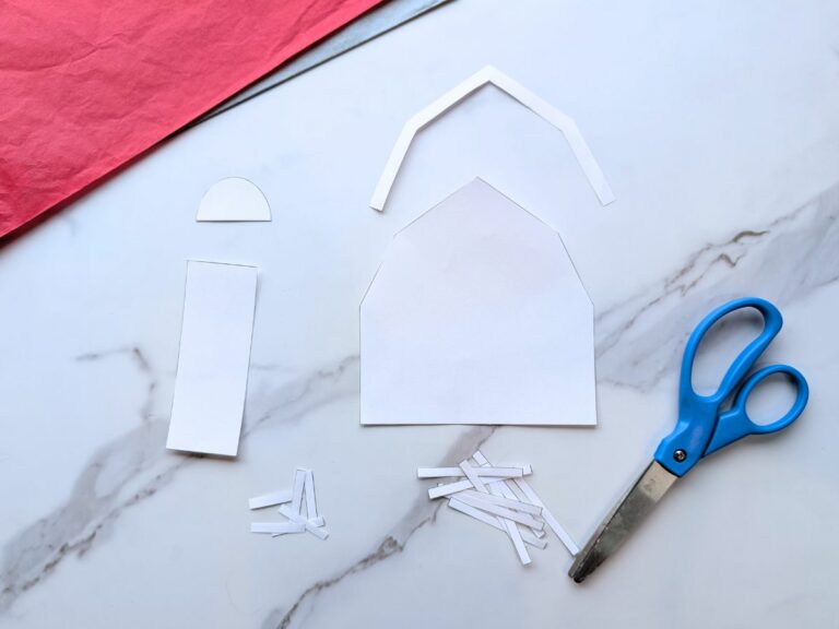 Easy Red Barn Farm Craft for Kids - Raise Curious Kids