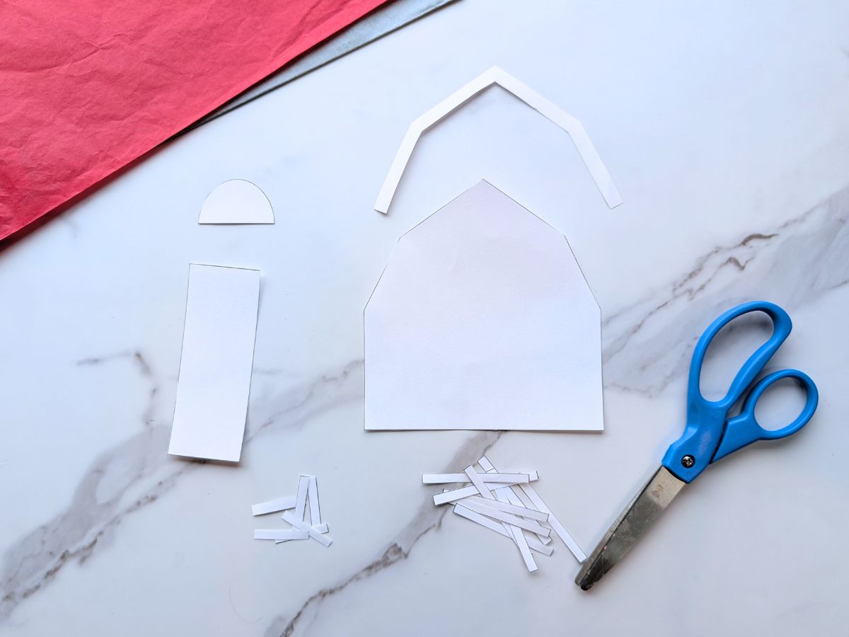 Easy Red Barn Farm Craft for Kids - Raise Curious Kids