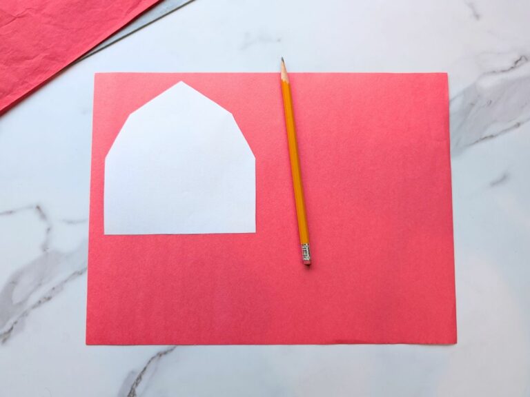 Easy Red Barn Farm Craft for Kids - Raise Curious Kids