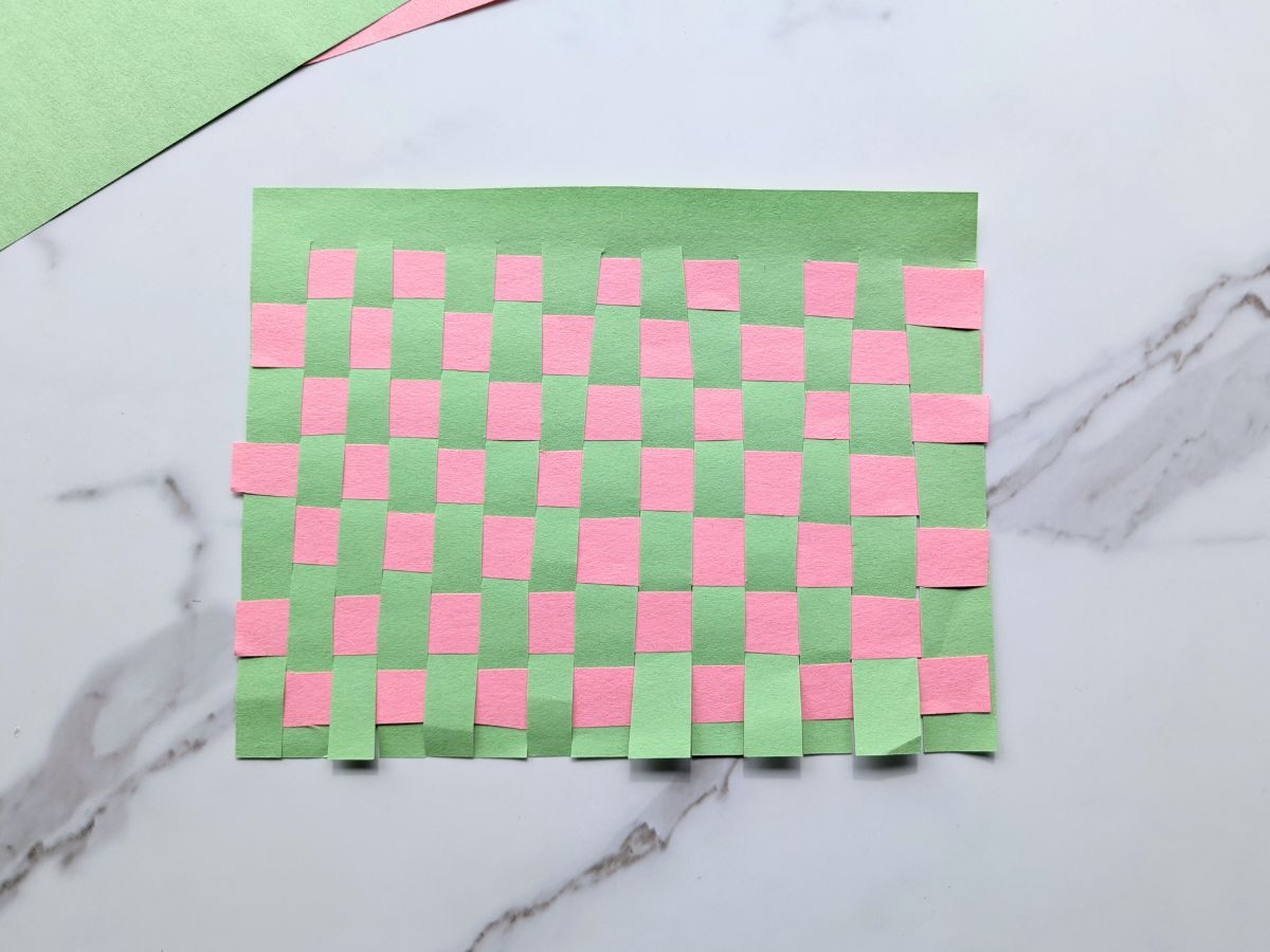 Easter Basket Weaving Craft for Kids - Raise Curious Kids