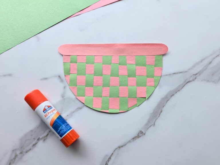 Easter Basket Weaving Craft for Kids - Raise Curious Kids