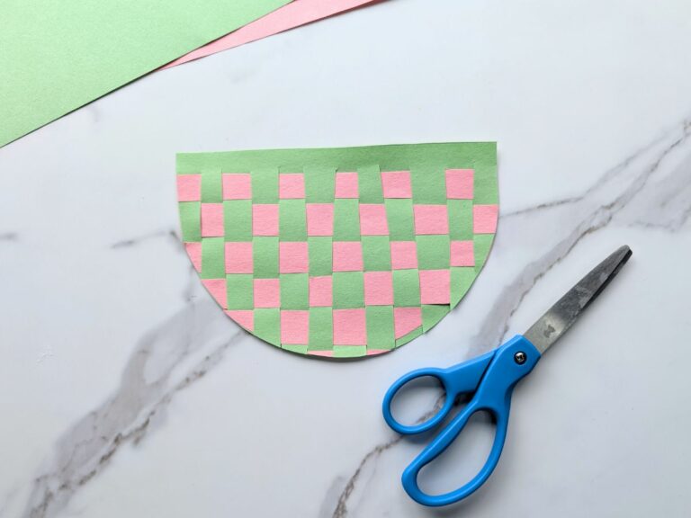 Easter Basket Weaving Craft for Kids - Raise Curious Kids
