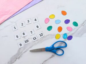 Easter Egg Preschool Counting Activity - Raise Curious Kids
