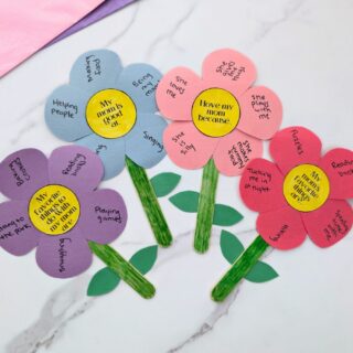 Mother's Day Flower Craft for Kids - Raise Curious Kids