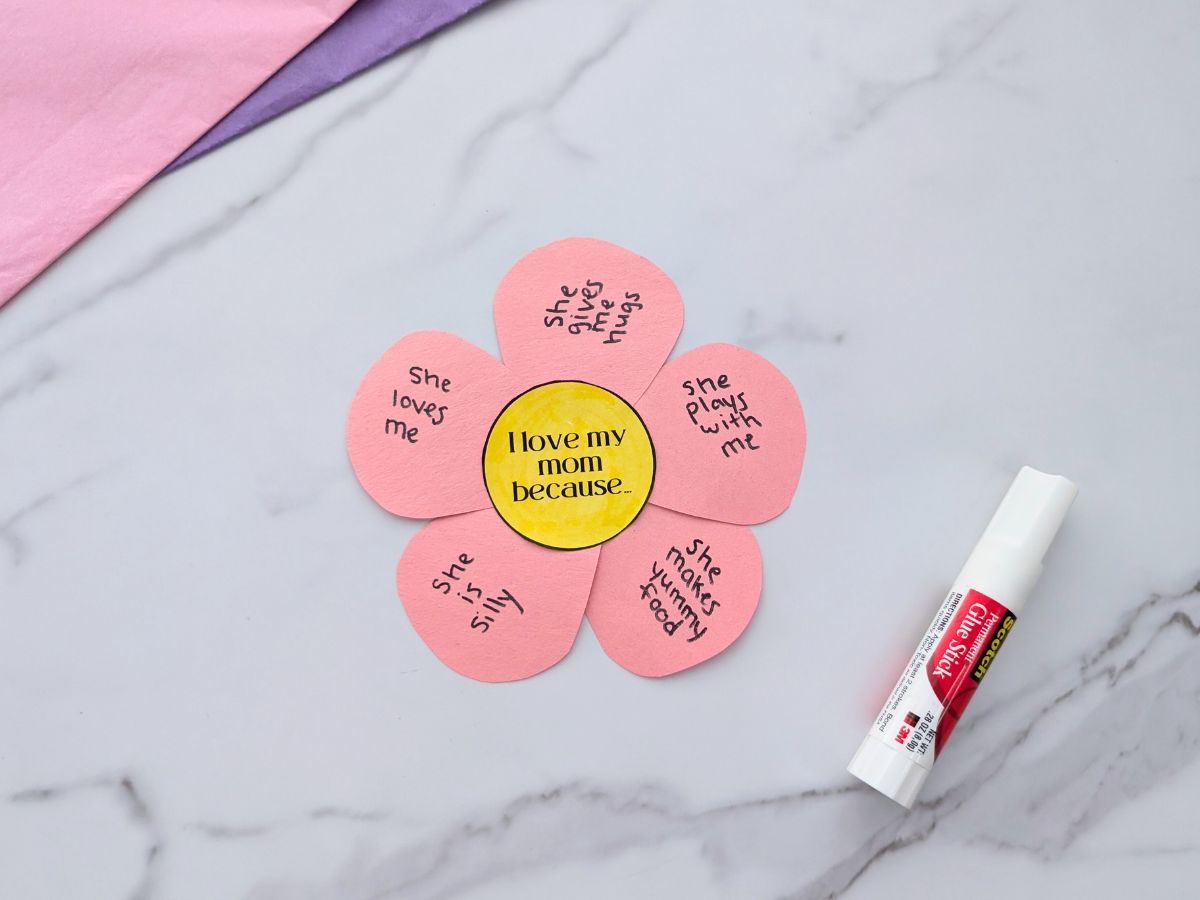 Mother's Day Flower Craft for Kids - Raise Curious Kids