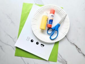 Pineapple Paper Plate Craft for Kids - Raise Curious Kids
