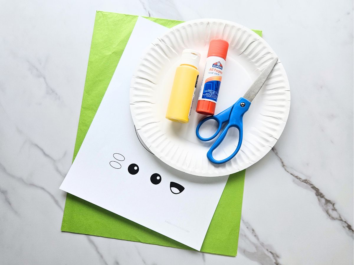 Pineapple Paper Plate Craft for Kids - Raise Curious Kids