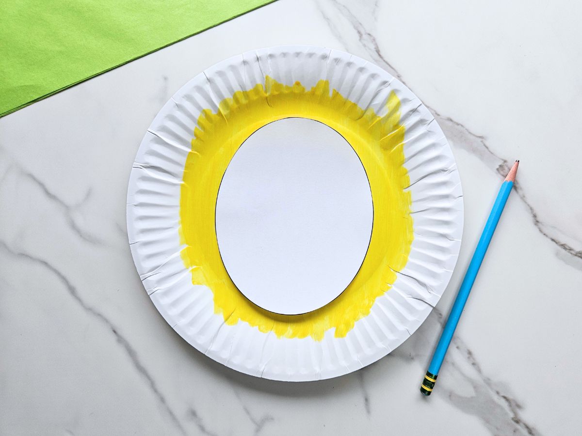Pineapple Paper Plate Craft for Kids - Raise Curious Kids