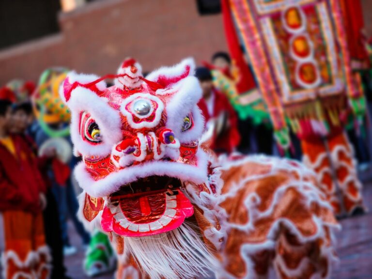 Chinese Lion Dance Puppet Craft - Raise Curious Kids