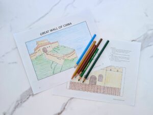 Great Wall of China 3D Craft - Raise Curious Kids
