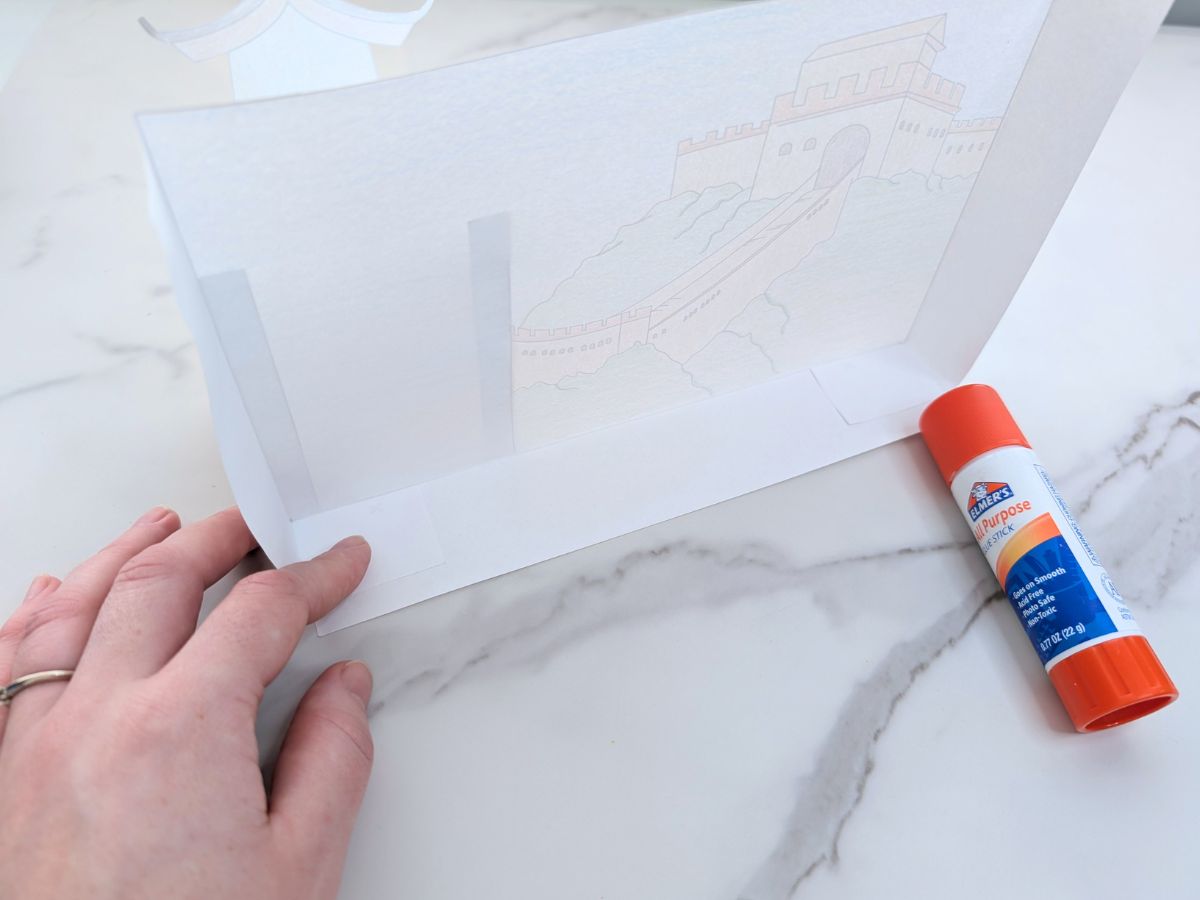 Great Wall of China 3D Craft - Raise Curious Kids