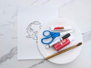 Koi Fish Yin and Yang Craft for Kids - Raise Curious Kids