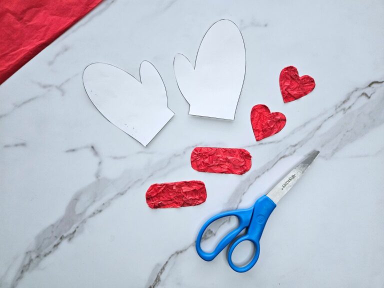 Easy Winter Mittens Craft for Kids - Raise Curious Kids