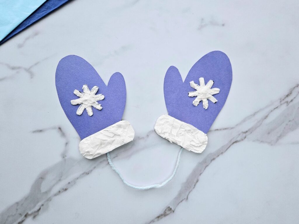Easy Winter Mittens Craft for Kids - Raise Curious Kids