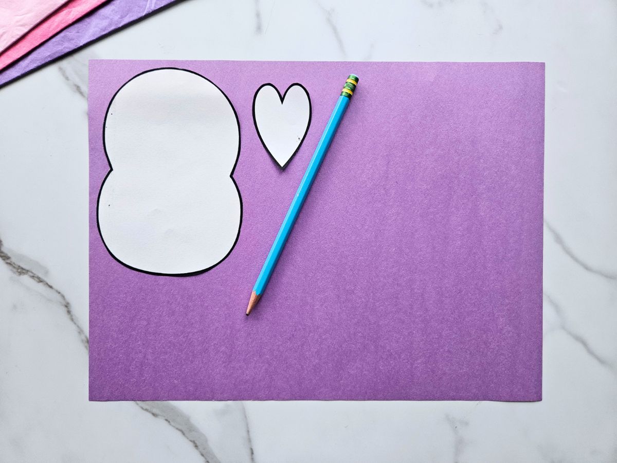 Easy Penguin Heart Craft - Raise Curious Kids