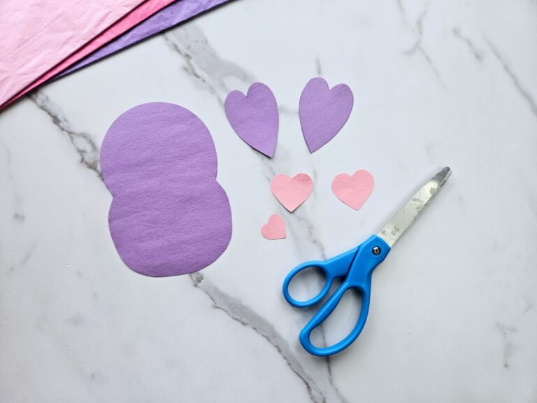 Easy Penguin Heart Craft - Raise Curious Kids