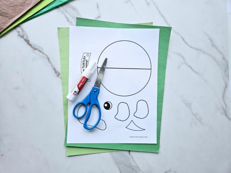 "You're Turtley Awesome!" Turtle Card Craft - Raise Curious Kids