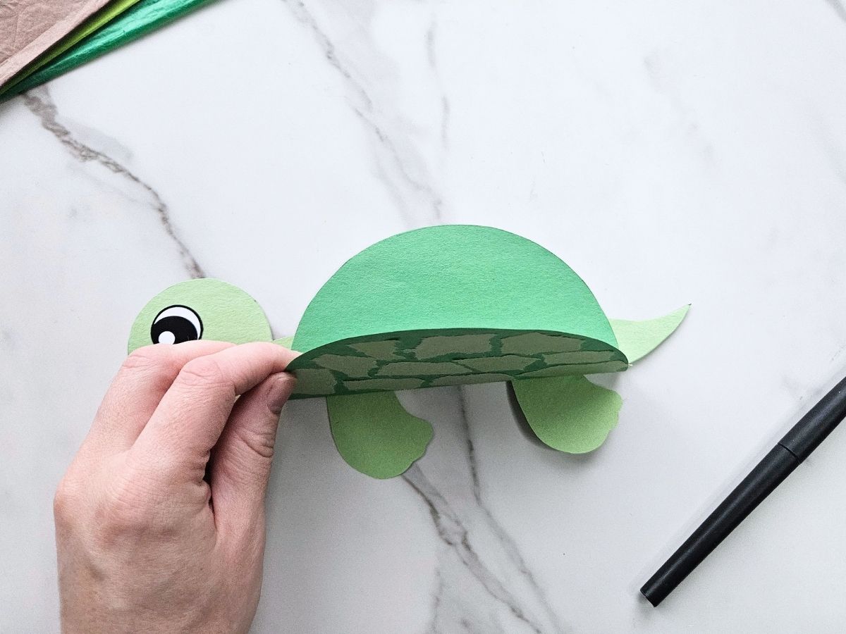 "You're Turtley Awesome!" Turtle Card Craft - Raise Curious Kids