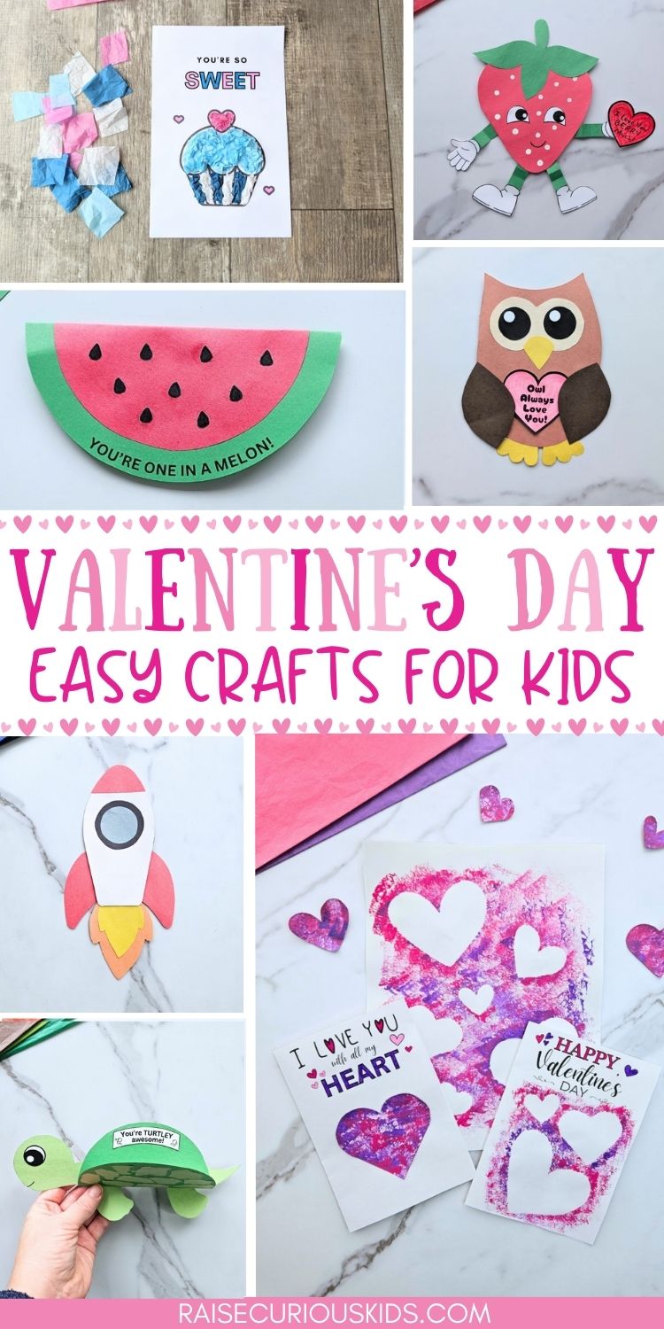 Easy Valentine's Day Crafts for Kids - Raise Curious Kids