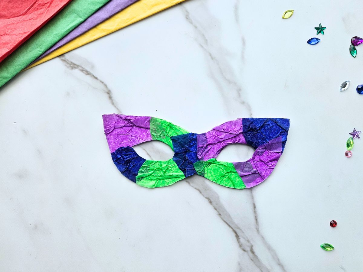 Carnival Mask Craft Template - Raise Curious Kids