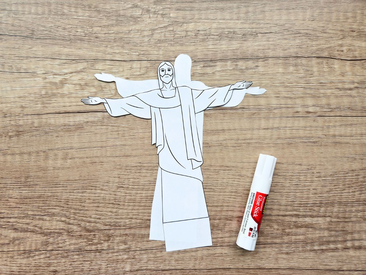 Christ the Redeemer 3D Paper Craft - Raise Curious Kids