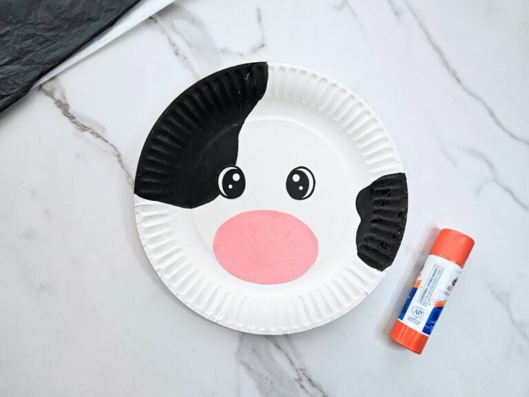 Cow Paper Plate Craft - Raise Curious Kids