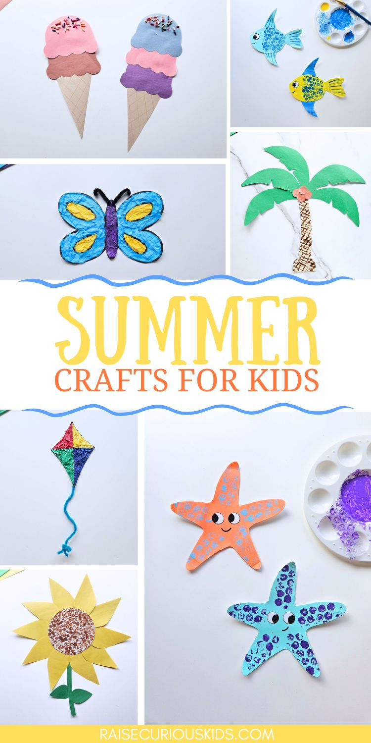 Summer Crafts for Kids - Raise Curious Kids